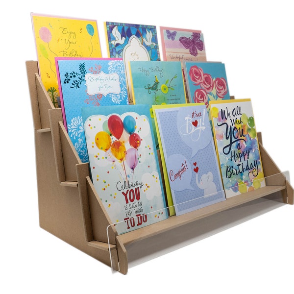 Wooden Greeting Card Display - Etsy