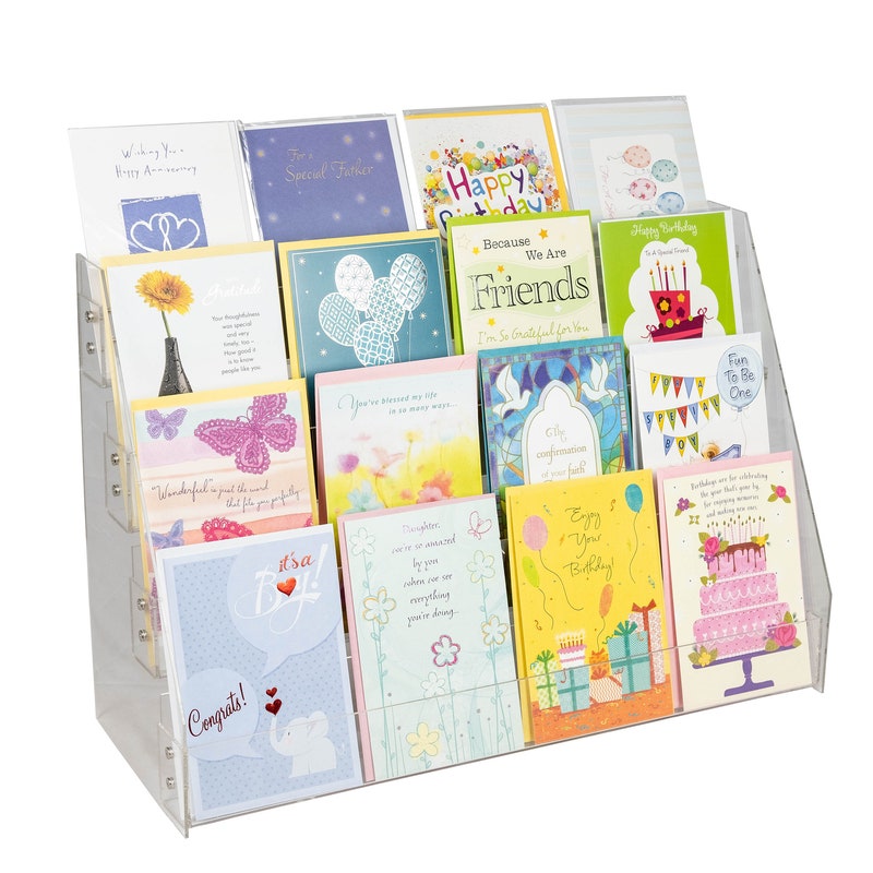 Greeting Card Display Rack - Etsy