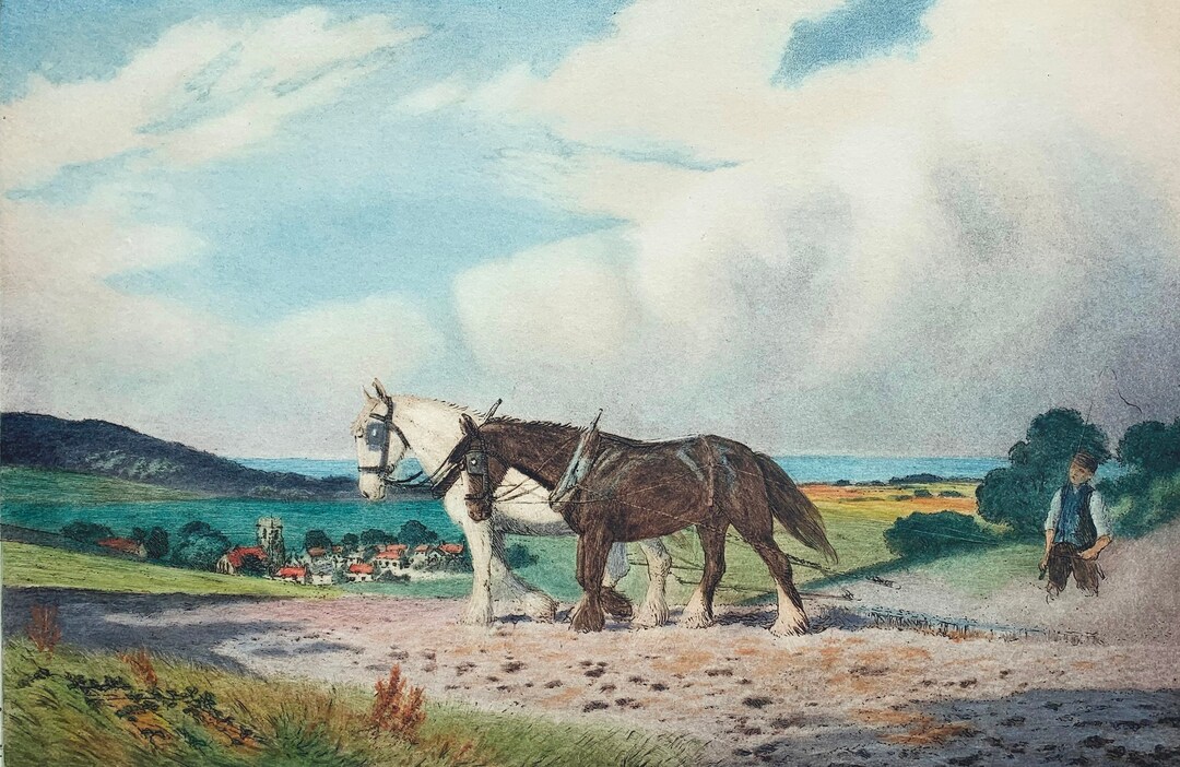 JOSEPH KIRKPATRICK 1872-1936 Original Signed Aquatint Circa 1920 ...