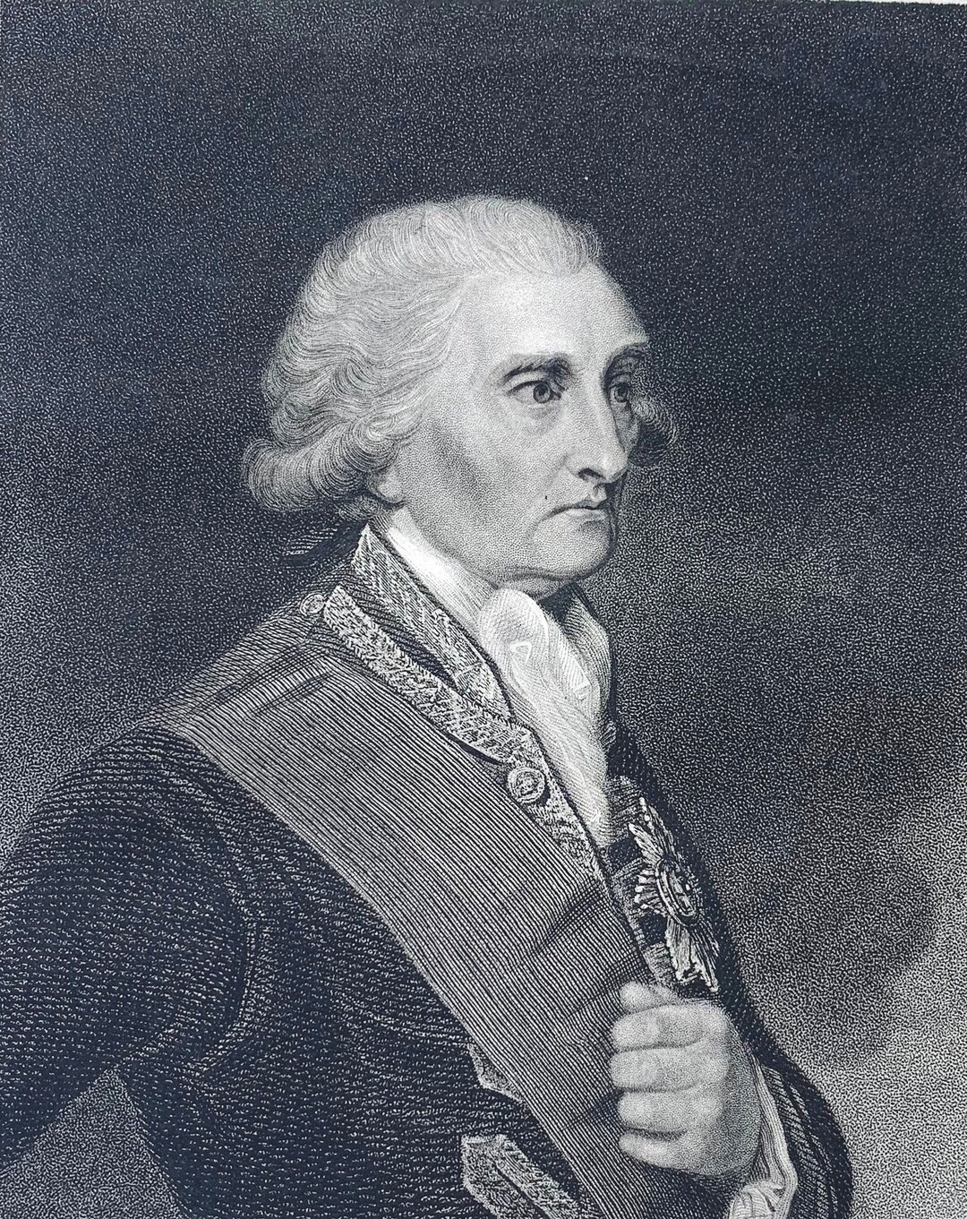 LORD RODNEY - Steel Portrait Engraving - Circa 1840 - Original Antique ...