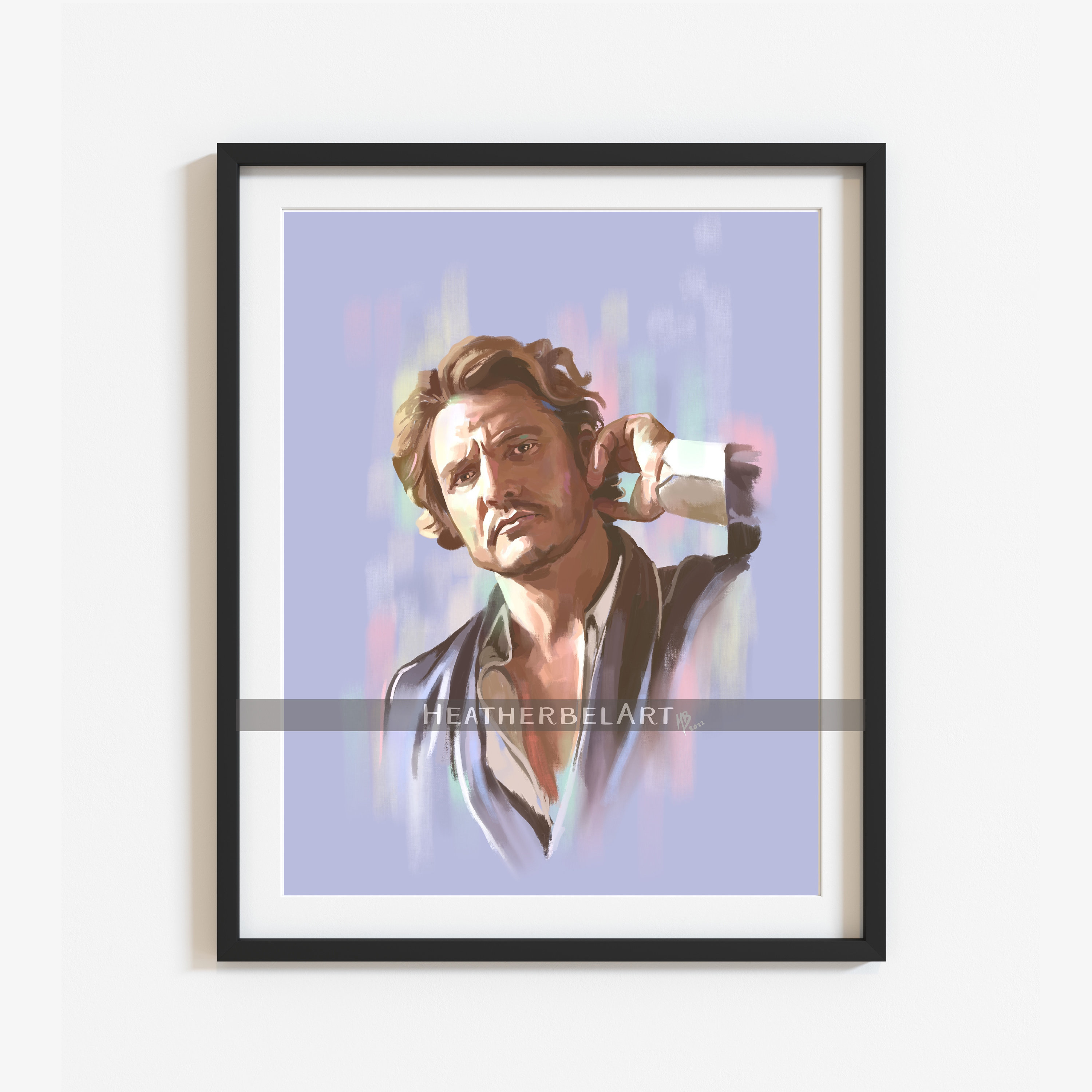 Pedro Pastel PEDRO PASCAL Din Djarin Star Wars Narcos - Etsy