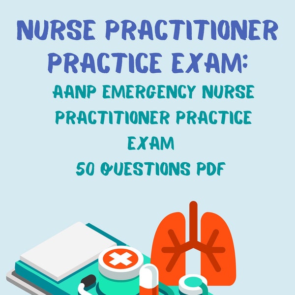 Aanp Study Guide - Etsy UK