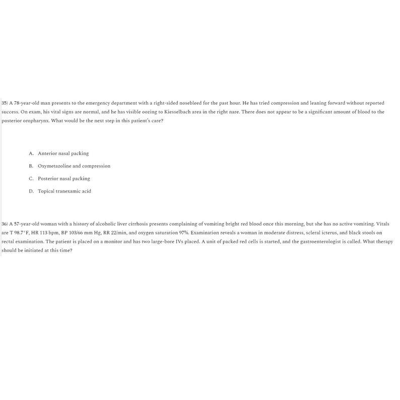 AANP Emergency Nurse Practitioner Practice Exam 50 Questions PDF Nurse ...