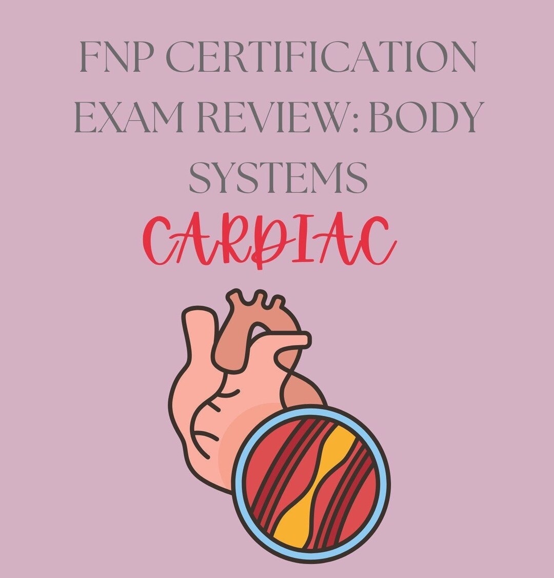 Nurse Practitioner Board Exam Review: Cardiovascular System, FNP ...