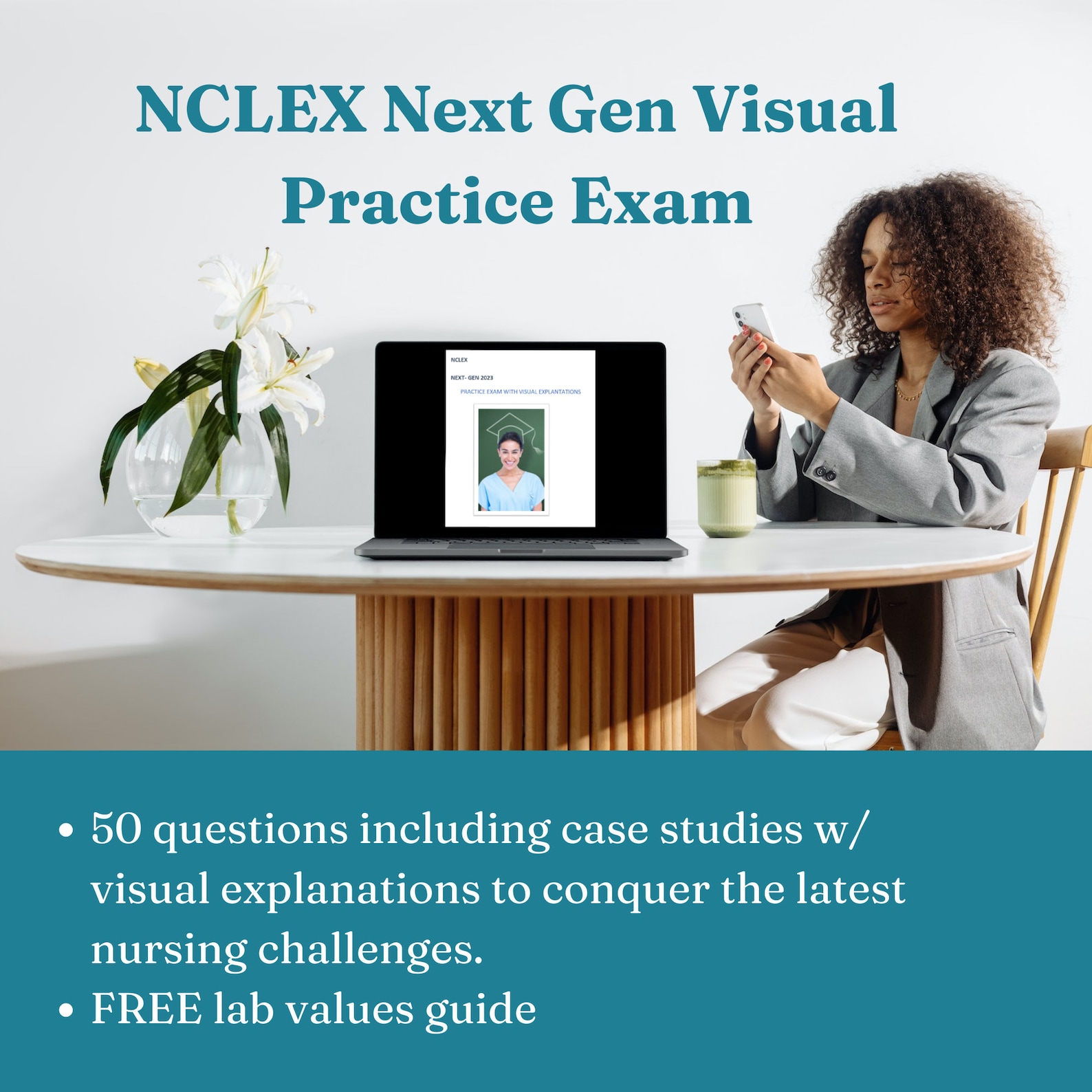 NCLEX Next Gen Visual Practice Exam: Ace the 2023 NCLEX With Visual ...