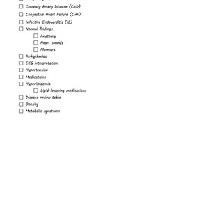 Nurse Practitioner Board Exam Review: Cardiovascular System, FNP ...