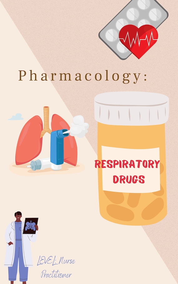 Respiratory Pharmacology PDF Download for Nurse - Etsy