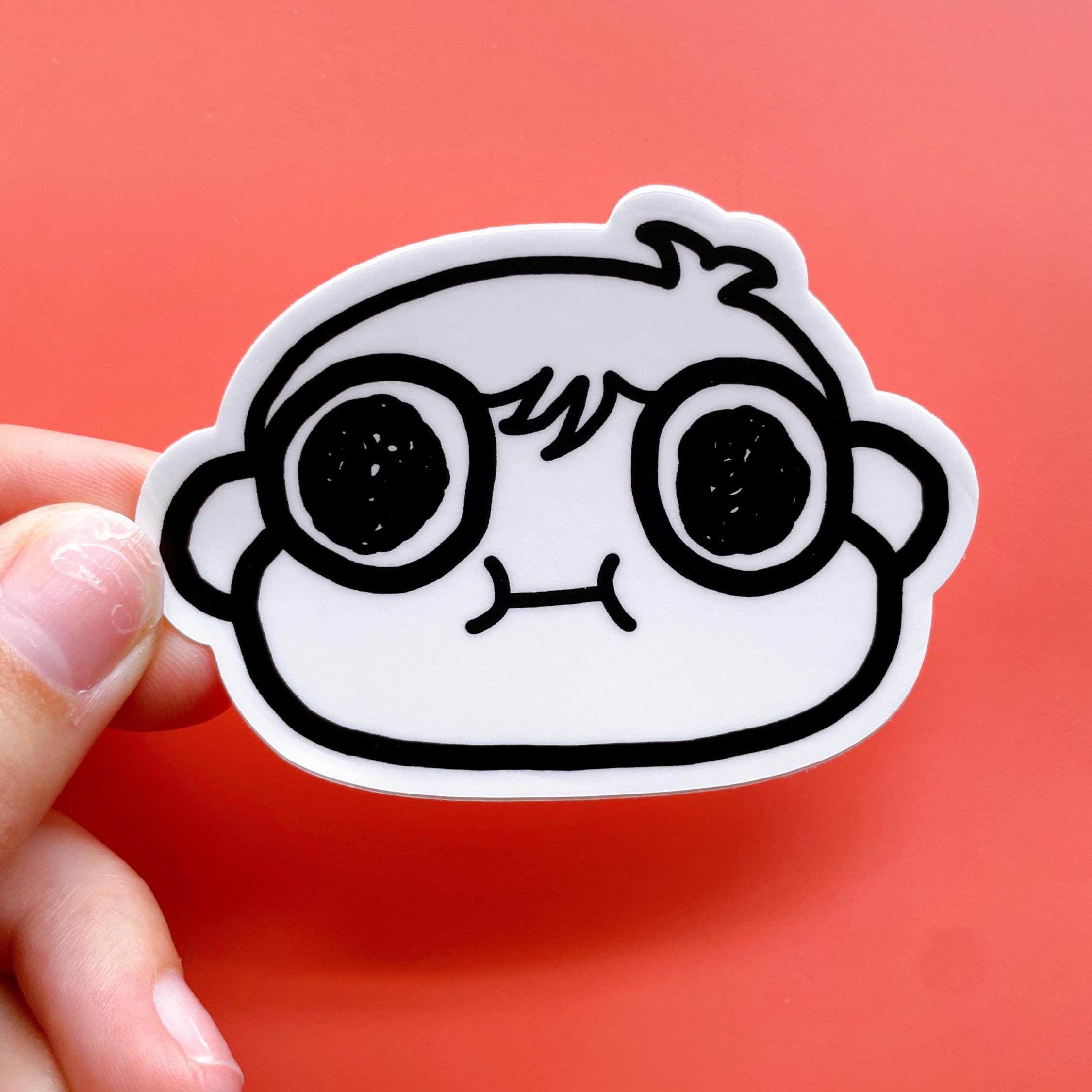 Nom Nom Die Cut Vinyl Sticker - Etsy
