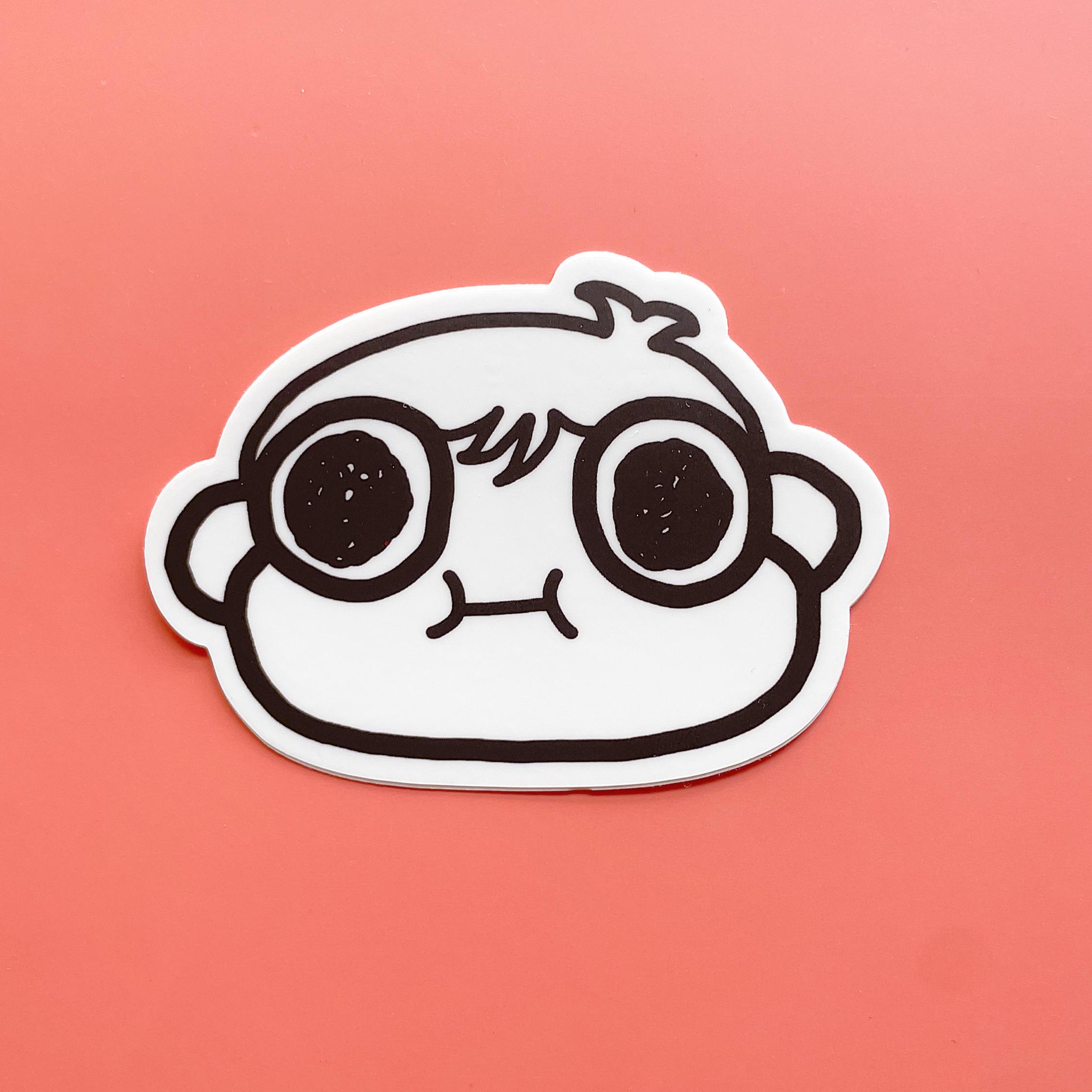 Nom Nom Die Cut Vinyl Sticker - Etsy