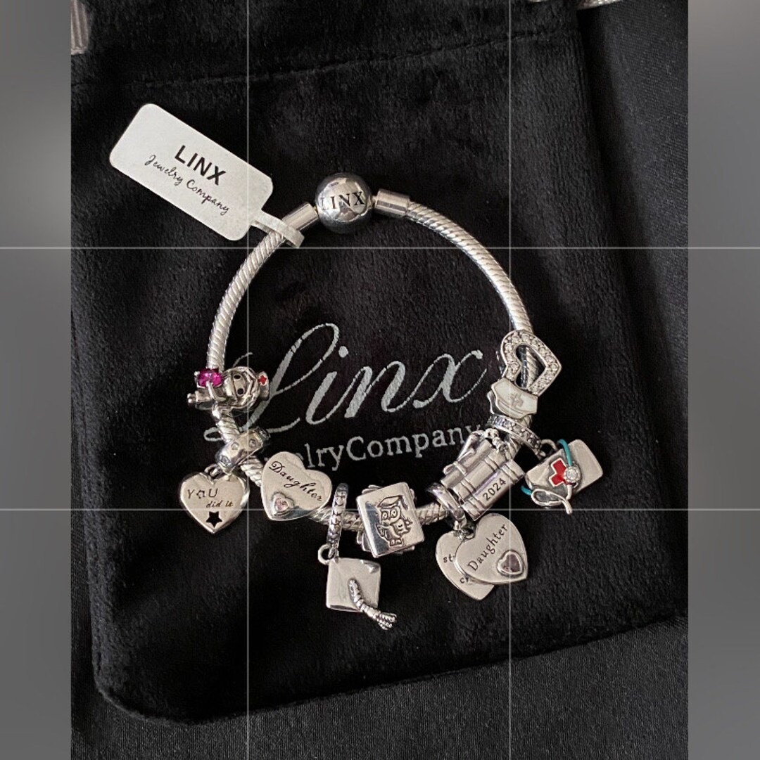 Linx Bracelet With Class of 2024 Graduation Daughter and Nurse Themed ...