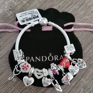 Pandora Bracelet With Nursing School Graduate Charms - Etsy