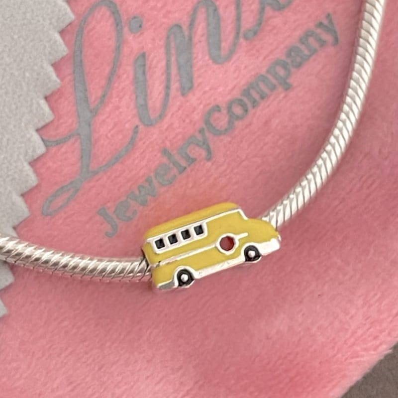 School Bus Charm - Etsy