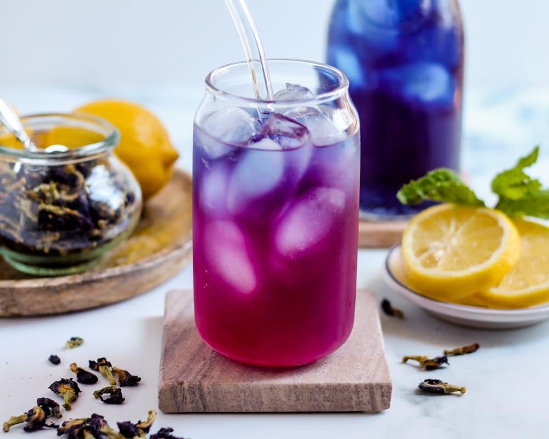 Butterfly Pea Flower Tea | Herbal Tea | Health | Vegan | Natural | Gift ...