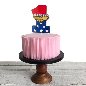 Oneder Woman Smash Cake Topper, Superhero 1st Birthday - Etsy