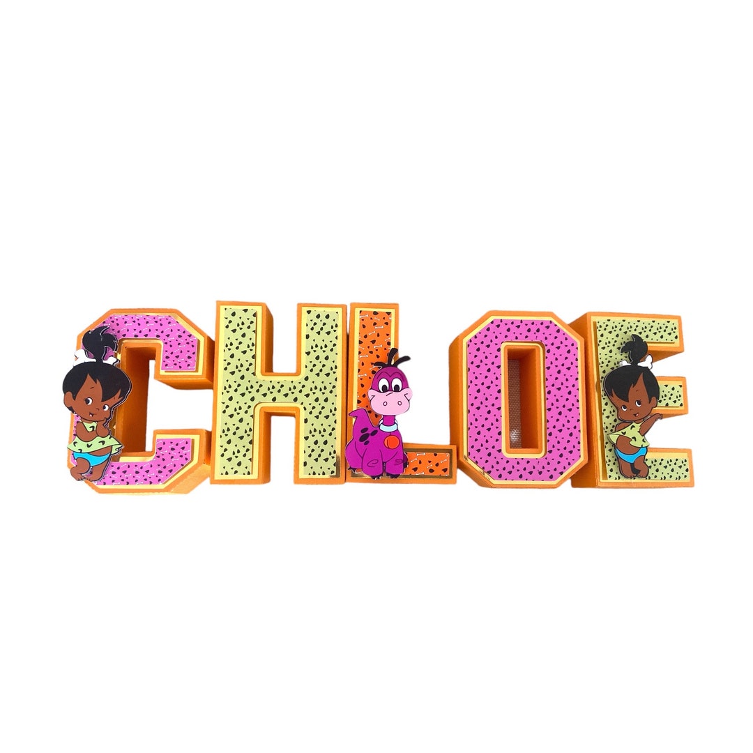 African American Pebles 3D Letter, Pebble Birthday, Stone Family ...