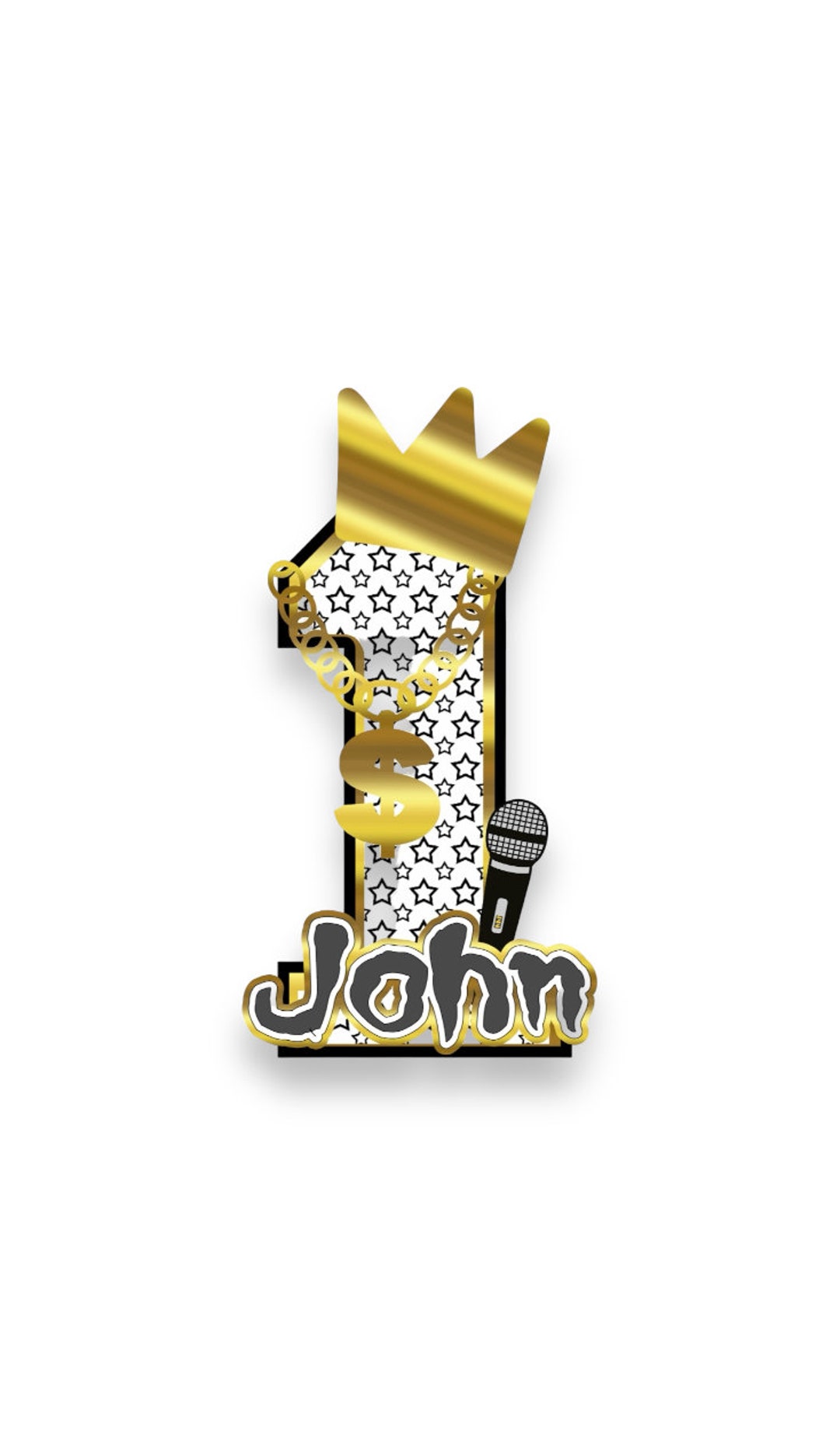 Large Notorious One 3D Letters. Notorious One Party. RAP Birthday. Hip ...