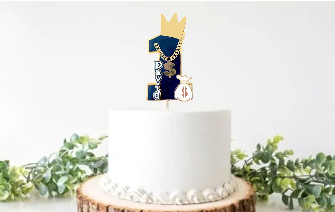 Notorious ONE Cake Topper, Hip Hop 1st Birthday Decor | the Big One - Etsy