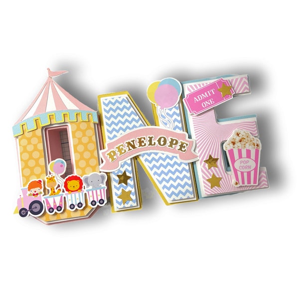 Carnival Letters - Etsy