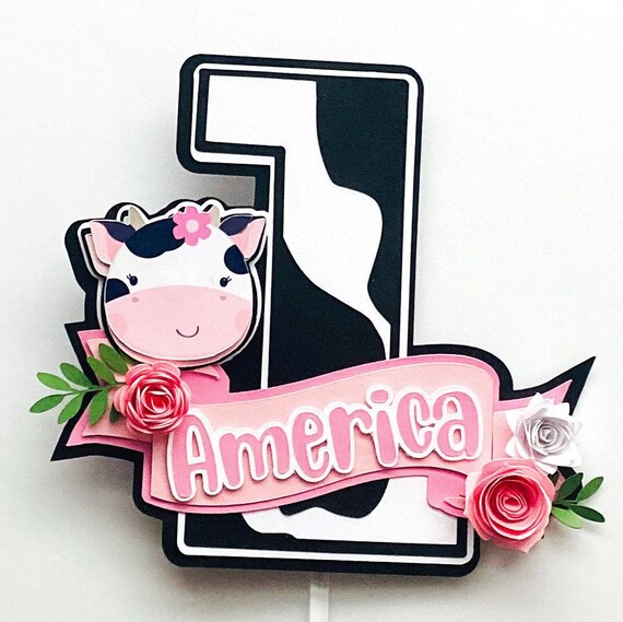 Paper And Party Supplies Party Décor Party Supplies Personalized Vaca