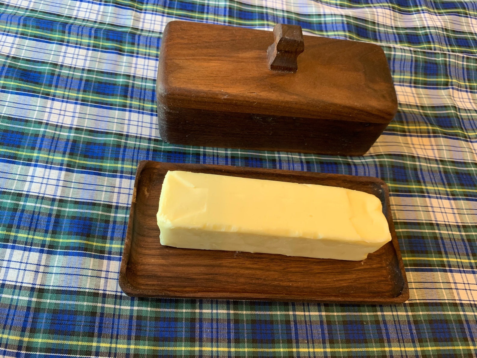 Walnut Butter Dish Wooden Butter Dish Handmade Butter Dish - Etsy