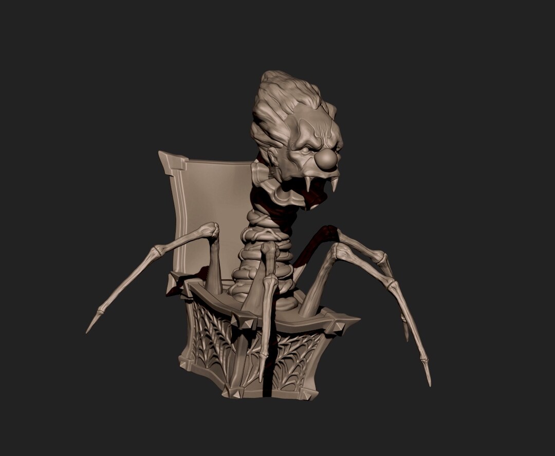 Jack-n-box Nightmare - STL File for 3D Print - Etsy