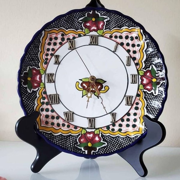 Talavera Clock - Etsy