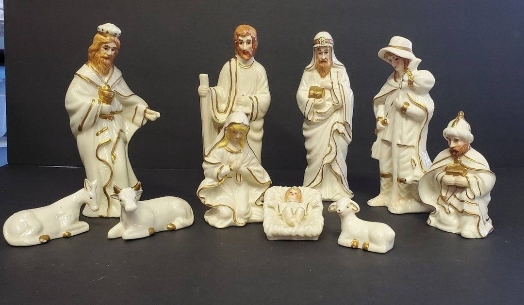 Crown Accents World Bazaar 10 Piece Nativity Set - Etsy