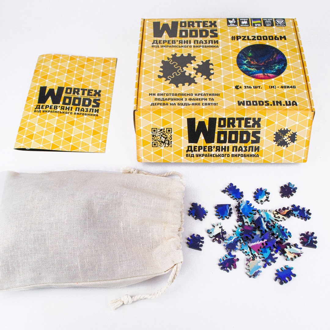 Circle Jigsaw Puzzles Venus Space Themed Puzzle Set Wooden Jigsaw ...