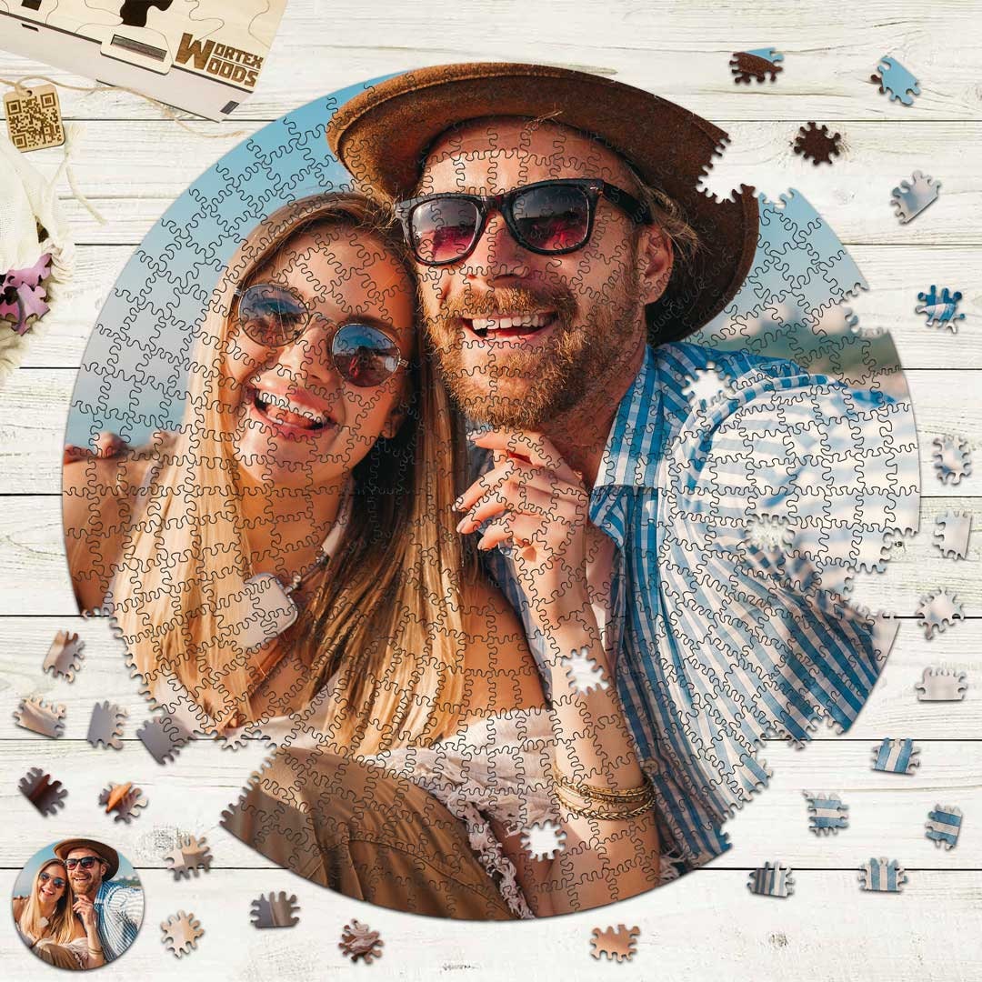 Custom Photo Puzzle, Wooden Jigsaw Puzzle, Personalized Puzzle for ...