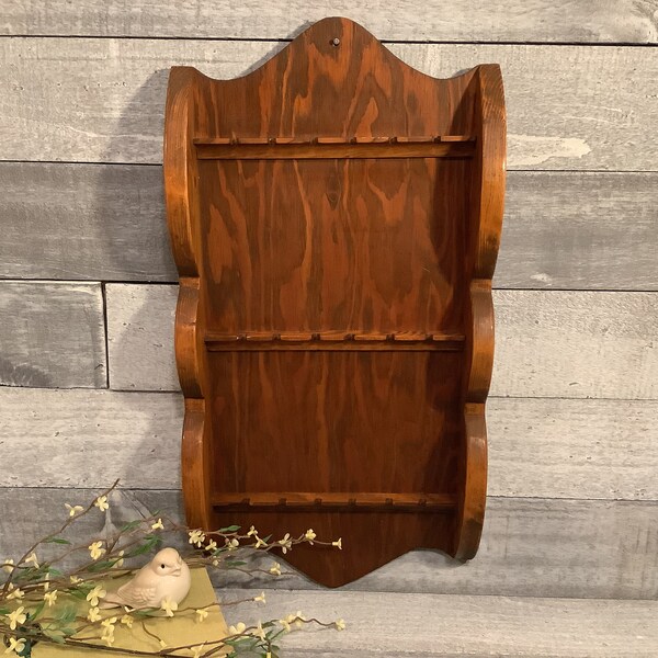 Wooden Souvenir Spoon Rack - Etsy