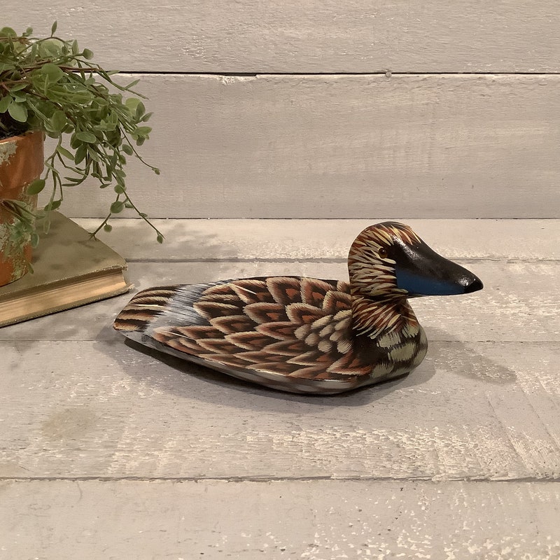 Wooden Duck Trinket Tray - Etsy