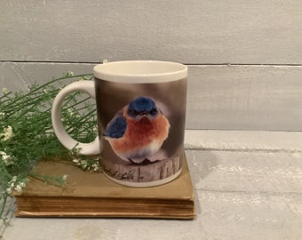 Mad Bluebird Coffee Mug - Etsy