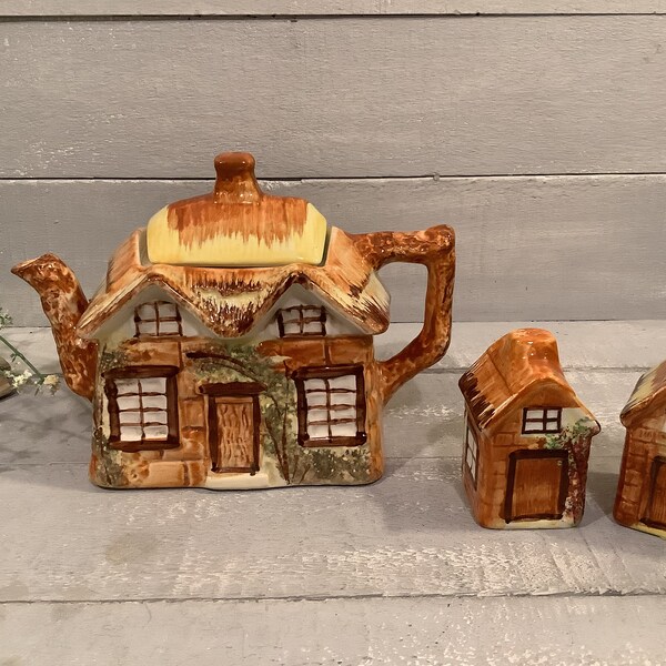 Cottage Tea Pot - Etsy