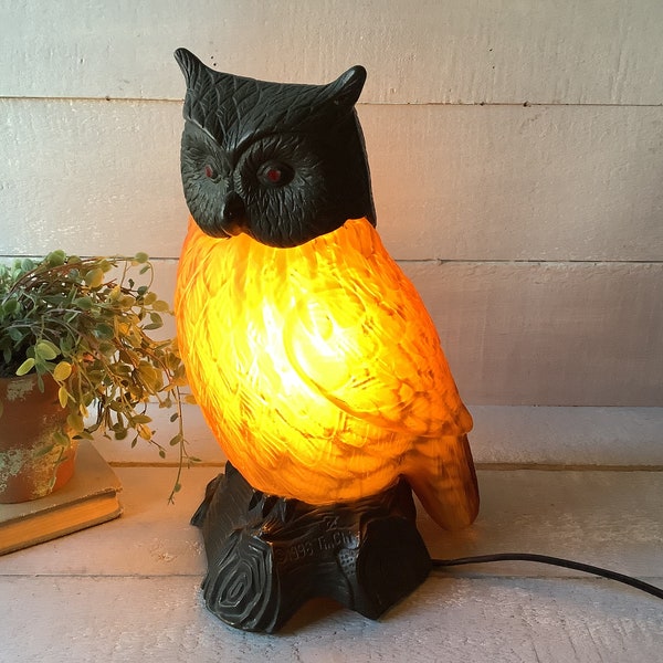 Owl Lamp - Etsy