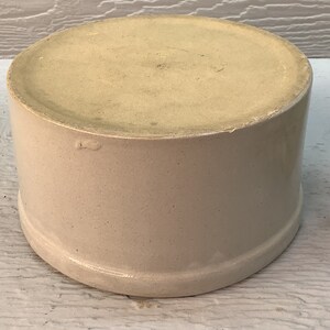 Vintage Stoneware Crock/ Tan Glaze Finish/ Crock Planter/ USA ...