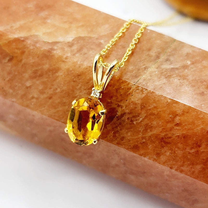 Citrine Jewelry - Etsy