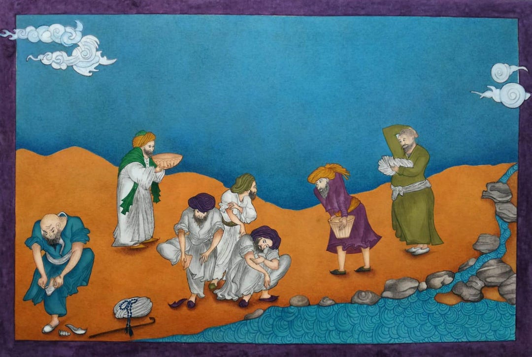 Original Art, Miniature, Pakistani Art, Handmade, Global Art, Colorful ...