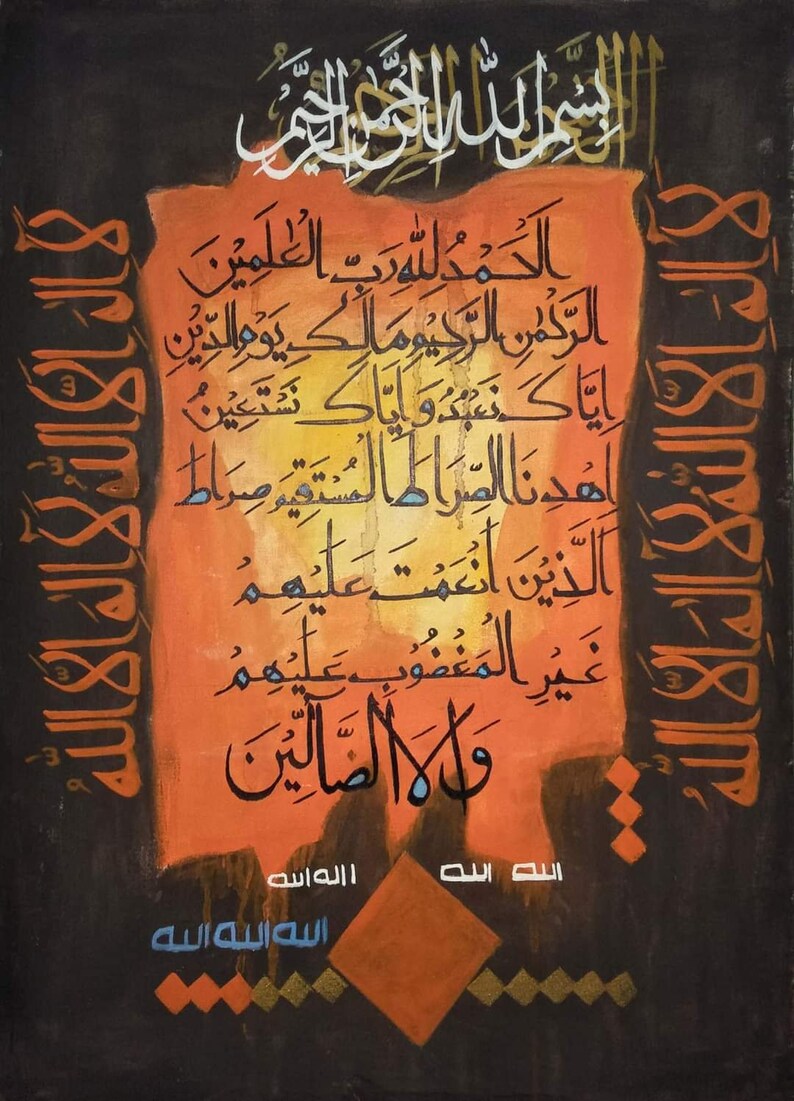Original Art, Allah, Beautiful, Islamic, Prays, Religion, Muslims ...