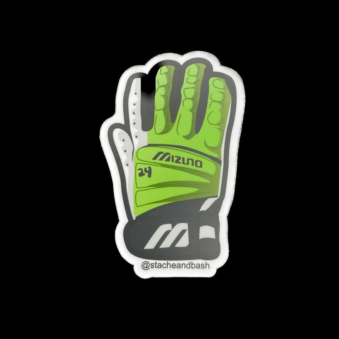 Mizuno Glove Decal - Etsy