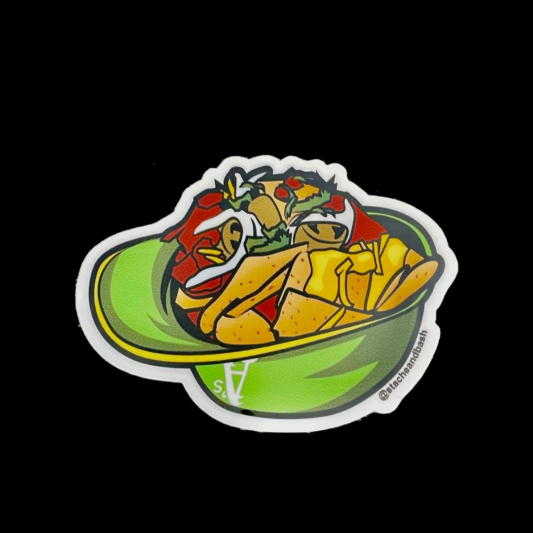 Nacho Helmet Decal - Etsy