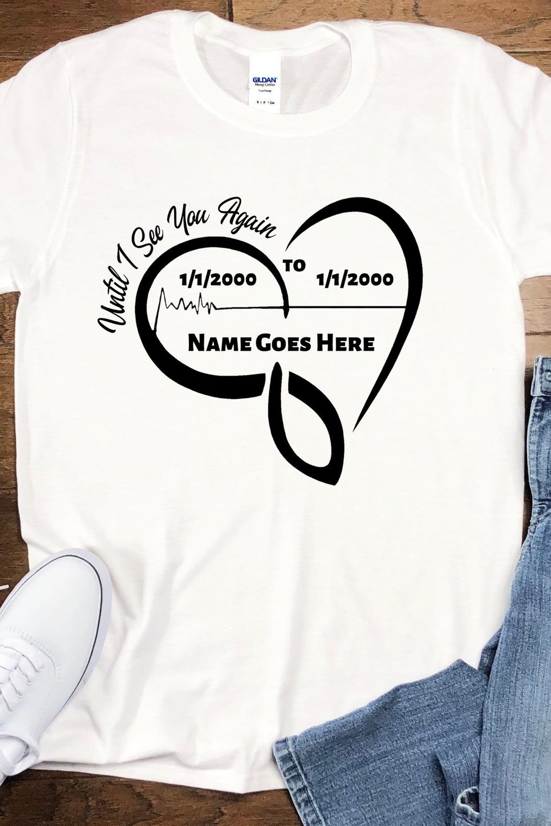 In Loving Memory T-shirt, R.I.P. Shirt, Rest in Peace Shirt, Custom ...