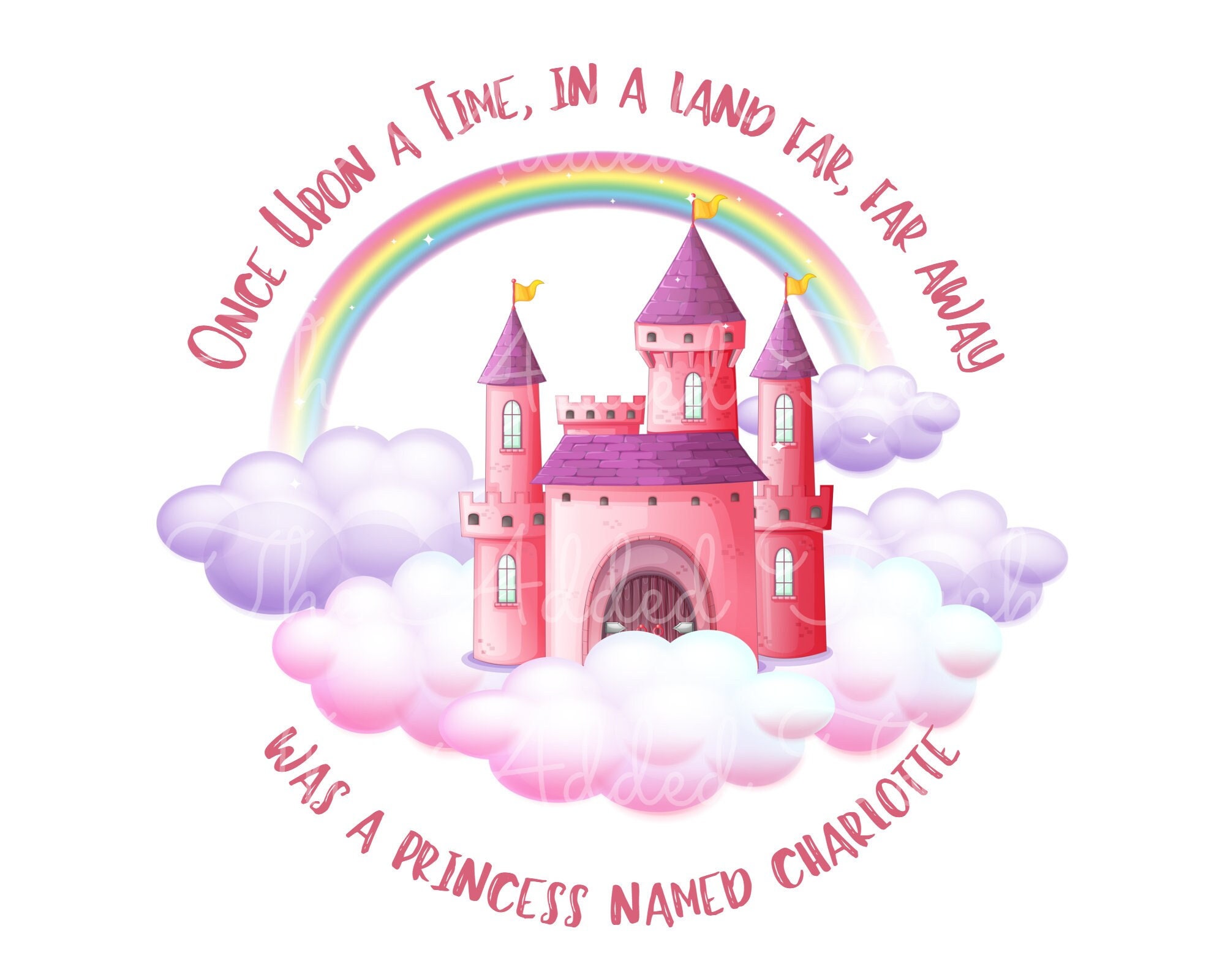 Personalized Princess Name PNG Sublimation Princess Pillow - Etsy