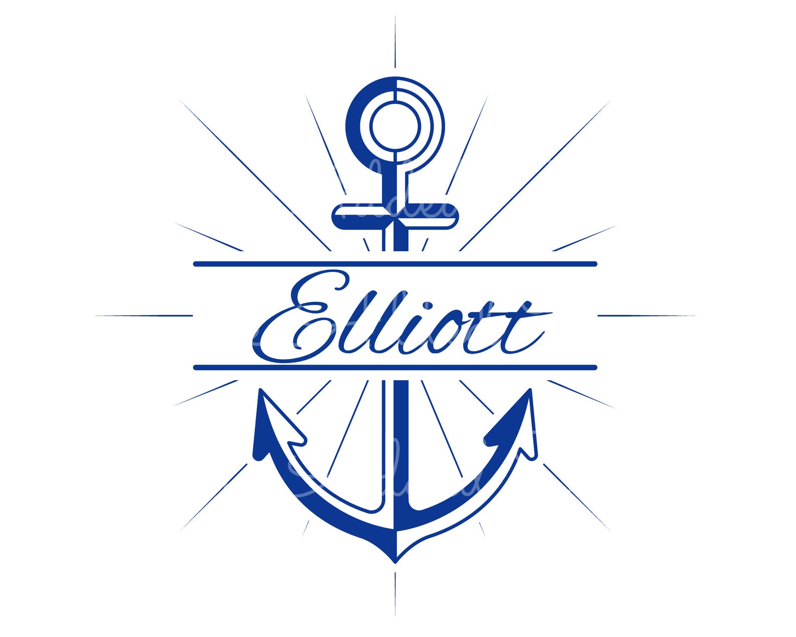 Custom Anchor Name PNG Sublimation Anchor Name Digital Image - Etsy