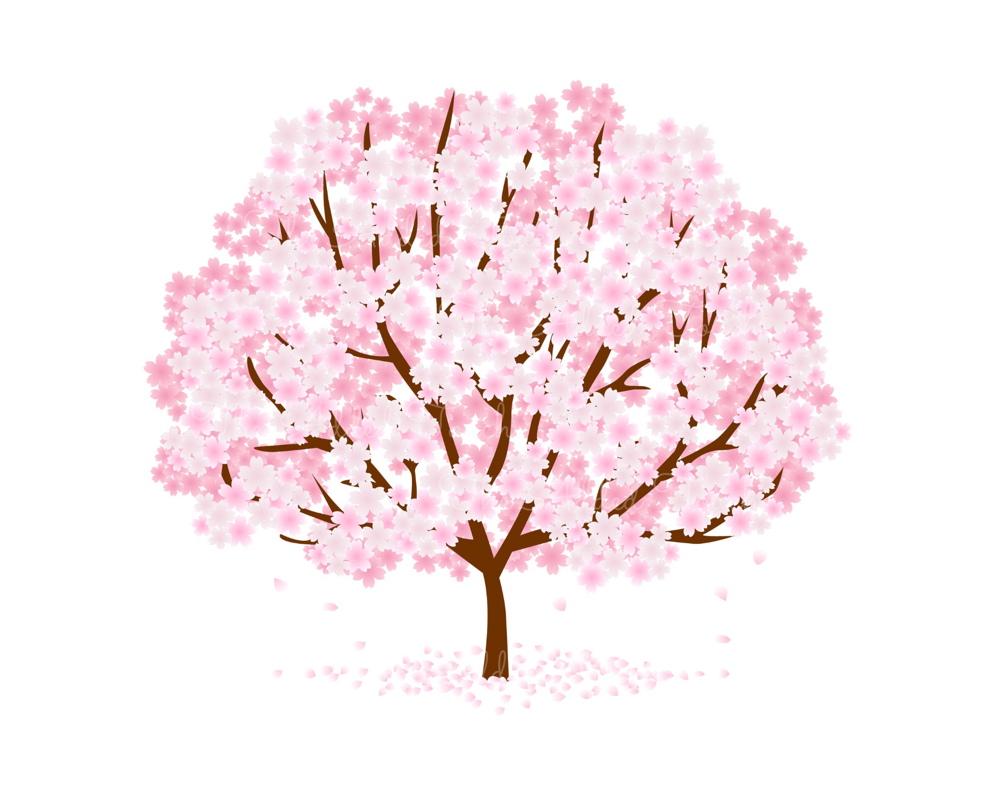 Spring Tree PNG Dogwood Image Season Leaves Download Spring - Etsy