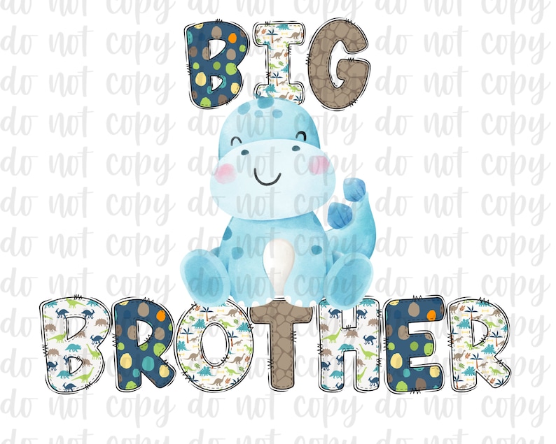 Big Brother Dinosaur PNG, Big Brother Dinosaur Design, Brother Dinosaur ...