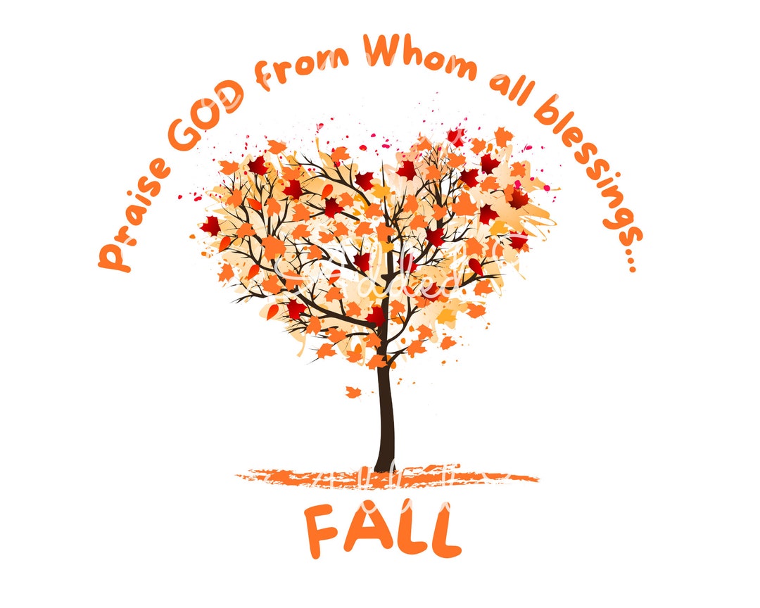 Fall Heart Tree PNG, Christian Fall Tree Image, Fall Leaves Download ...