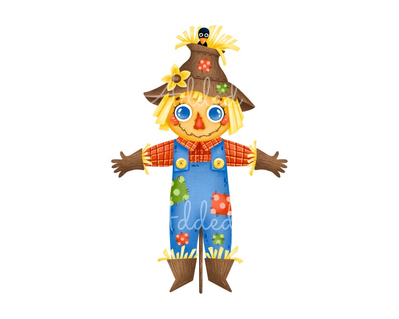 Scarecrow PNG Scarecrow Boy Scarecrow Girl Scarecrows - Etsy