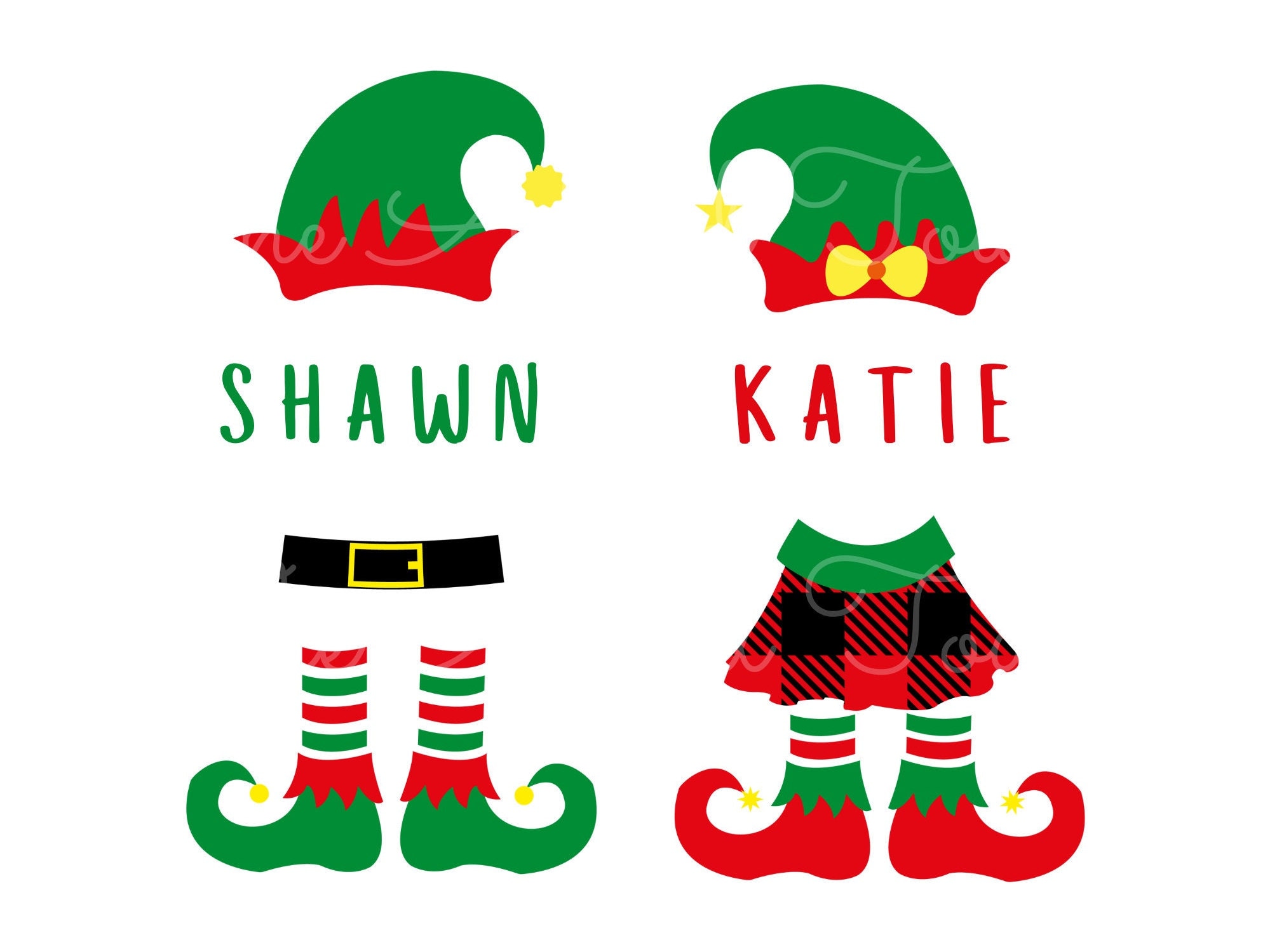 Personalized Elf Name, Custom Elf Split Name, Girl Elf Name, Elf Boy ...