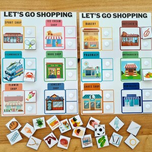 Shops Activity Printable Activity for Toddlers preschool Activity ...