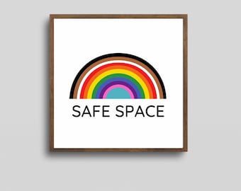 Lgbtq Safe Space - Etsy